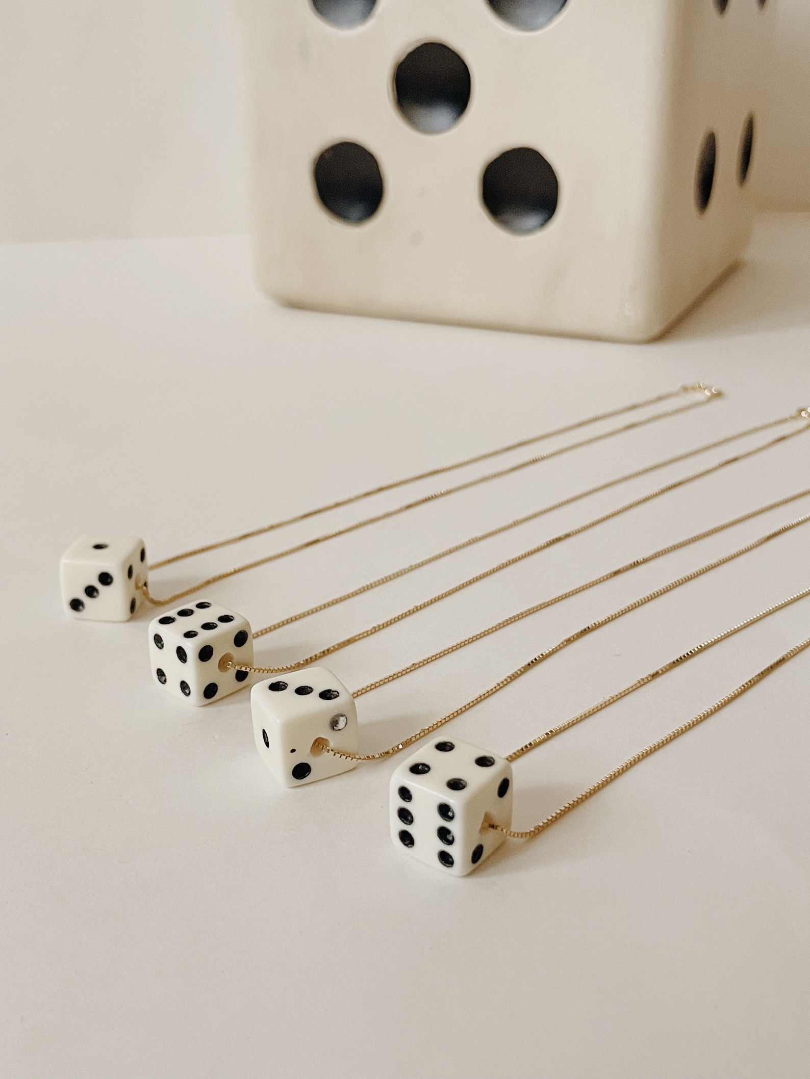 Vintage Dice Necklace — Customizable - Etsy