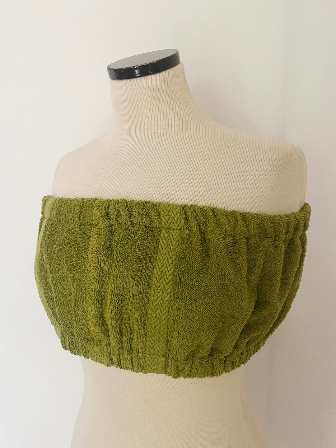 Vintage Handmade Terry Cloth Tube Top - Etsy