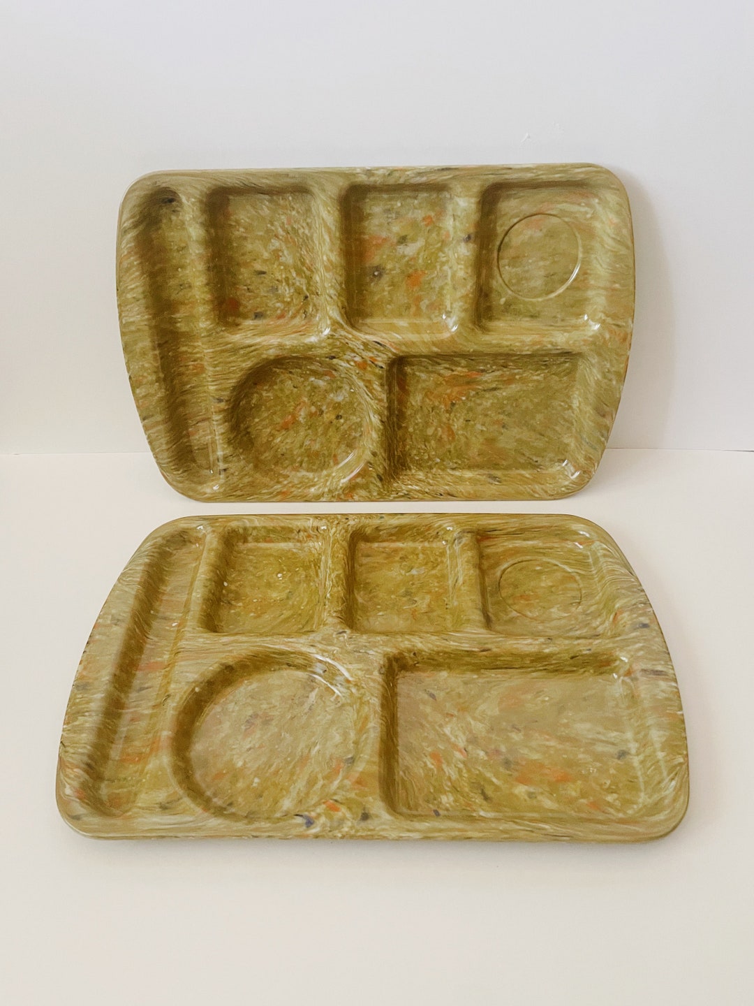 Vintage Dining Trays by Prolon— Set of 2 - Etsy