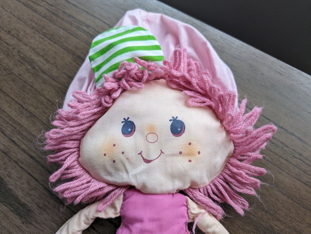 Raspberry Tart Rag Doll - Vintage Strawberry Shortcake Friend - Etsy
