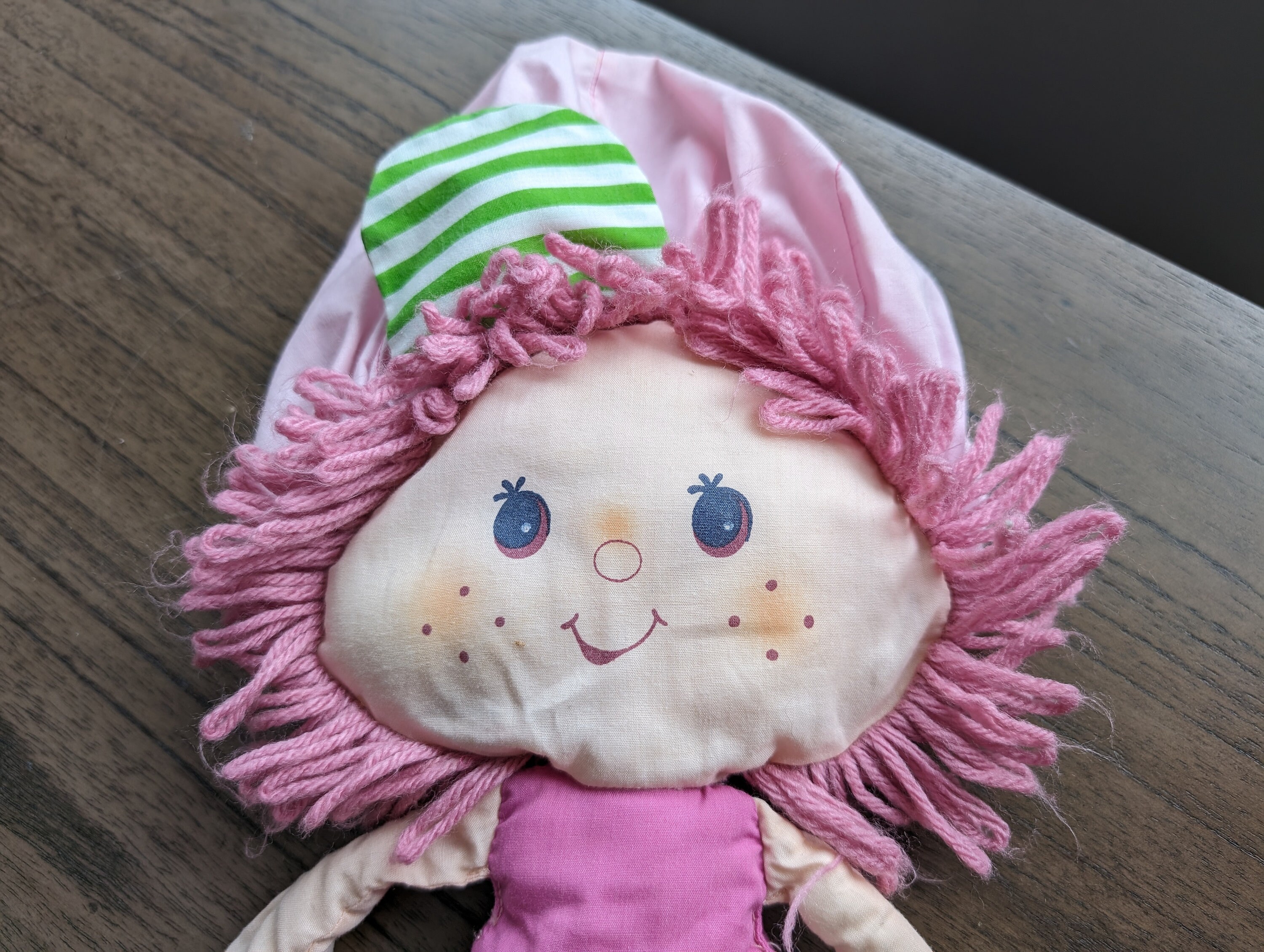 Raspberry Tart Rag Doll - Vintage Strawberry Shortcake Friend - Etsy