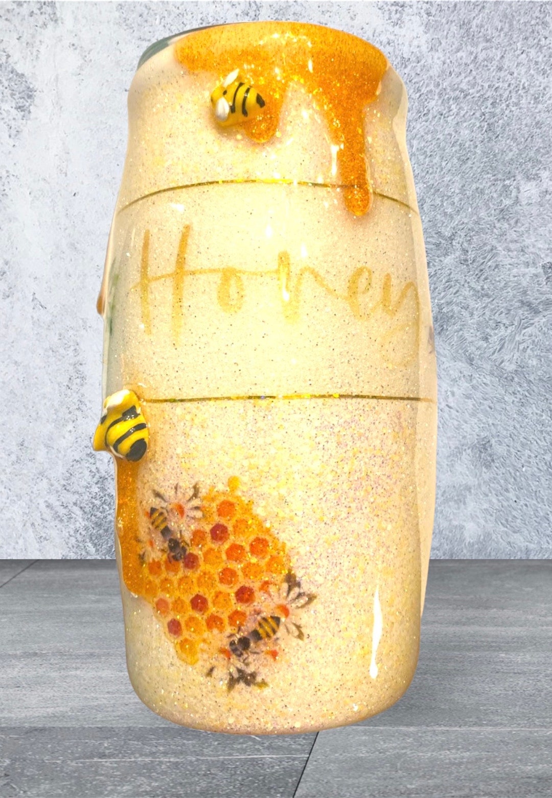 Honey Bee Tumbler Honey Pot Honey Tumbler Bee Tumbler - Etsy