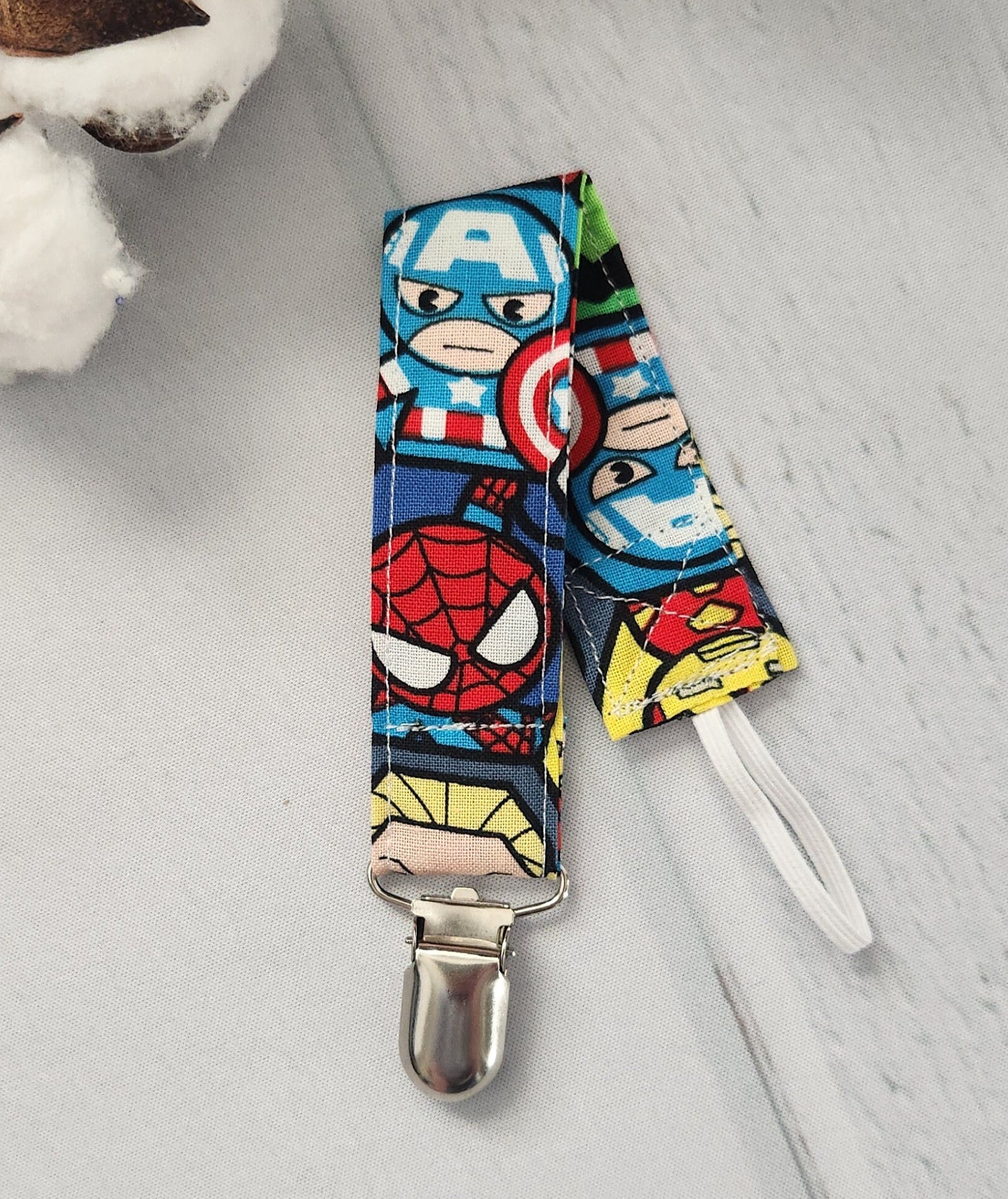 Fun Character Pacifier Clip Set - Etsy