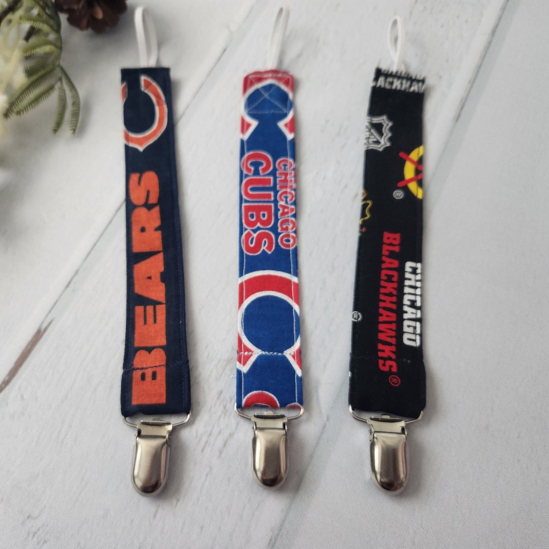 Chicago Theme Pacifier Clips - Etsy