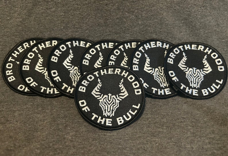 Brotherhood of the Bull 3-inch Iron on Patch - Etsy