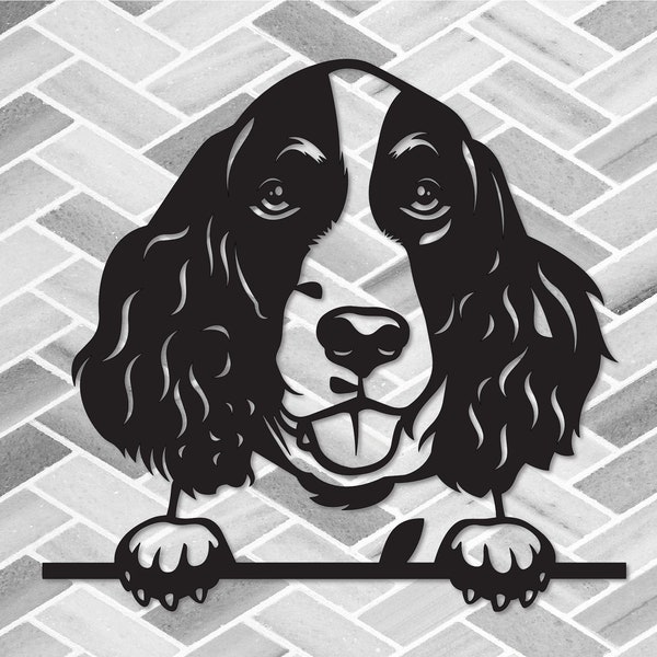 English Springer Spaniel Sign - Etsy