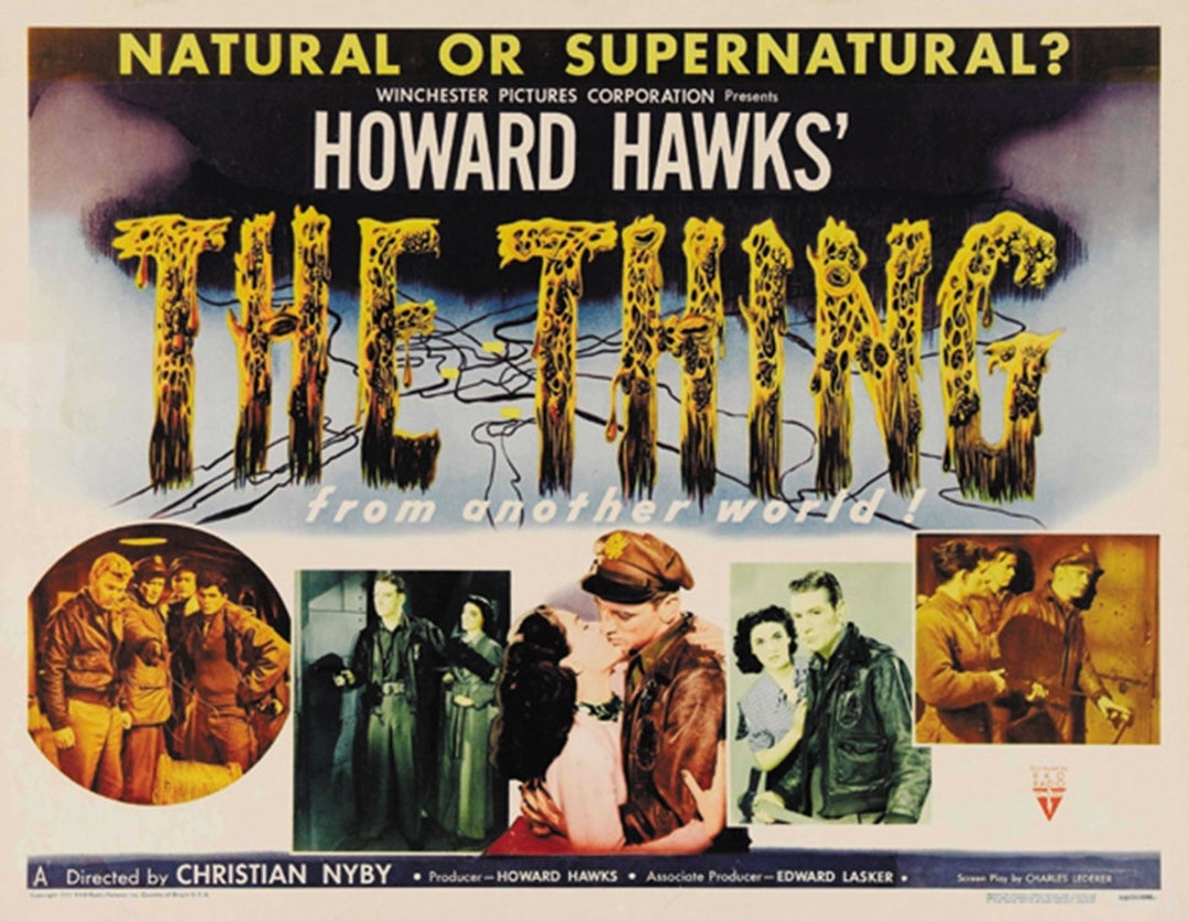 The Thing 1951 Poster The Thing From Another World (1951)" Poster For