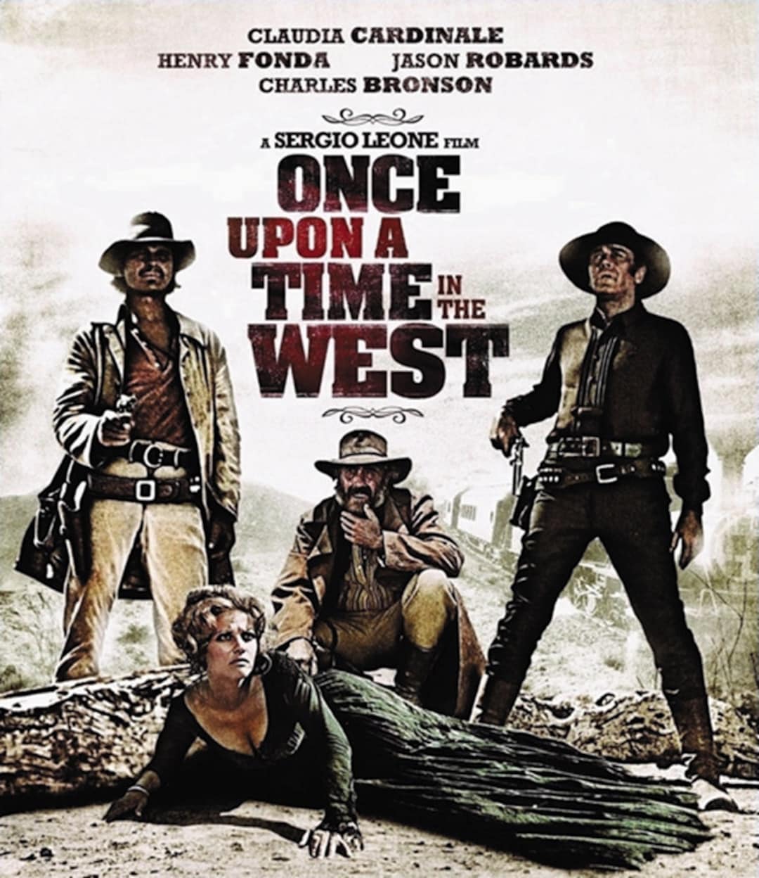 Once Upon a Time in the West (1968) Sergio Leone Western Movie Poster ...