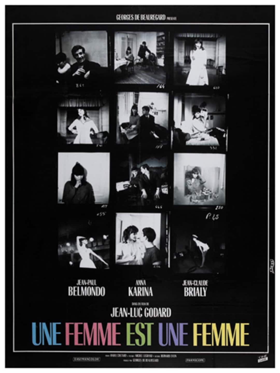 Une Femme Est Une Femme Poster