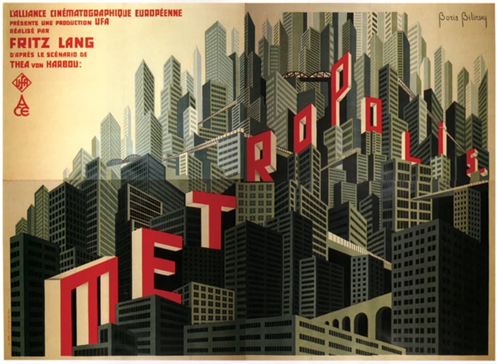 Fritz Lang Metropolis Poster