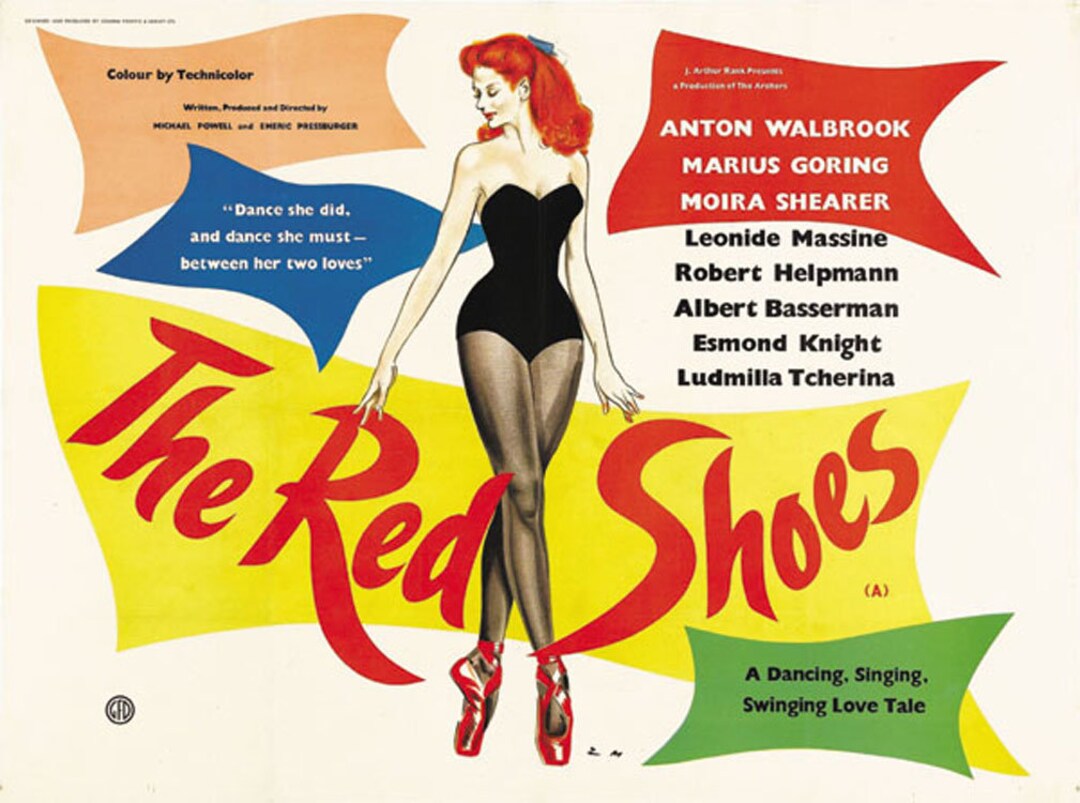 The Red Shoes (1948) Anton Walbrook Cult Movie Poster Reprint 18x12 ...