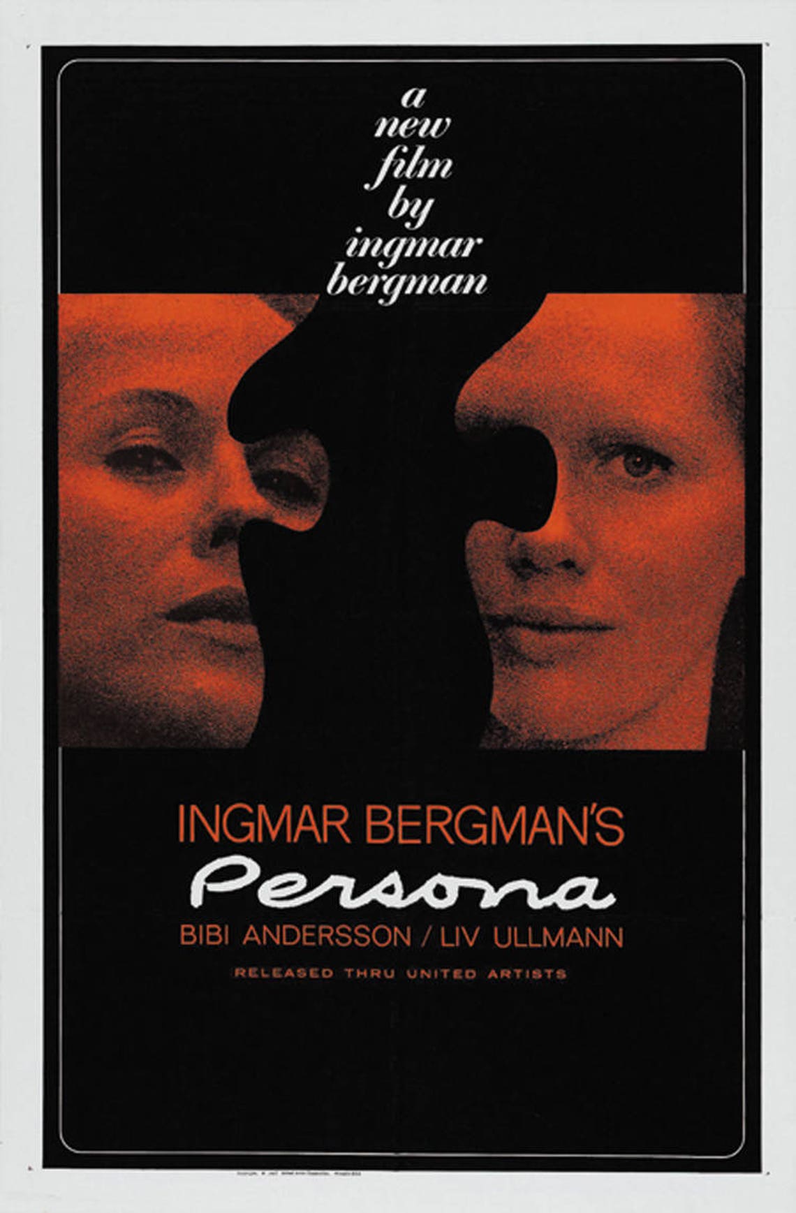 Persona Ingmar Bergman Cult Movie Poster Reprint 18x12 Inches Approx ...