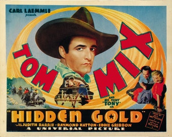 Tom Mix Poster - Etsy