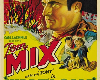 Tom Mix Poster - Etsy