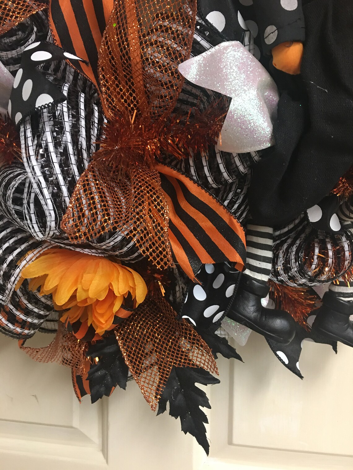Halloween Wreath, Pumpkin Wreath, Fall Wreath, Fall Decor, Autumn ...