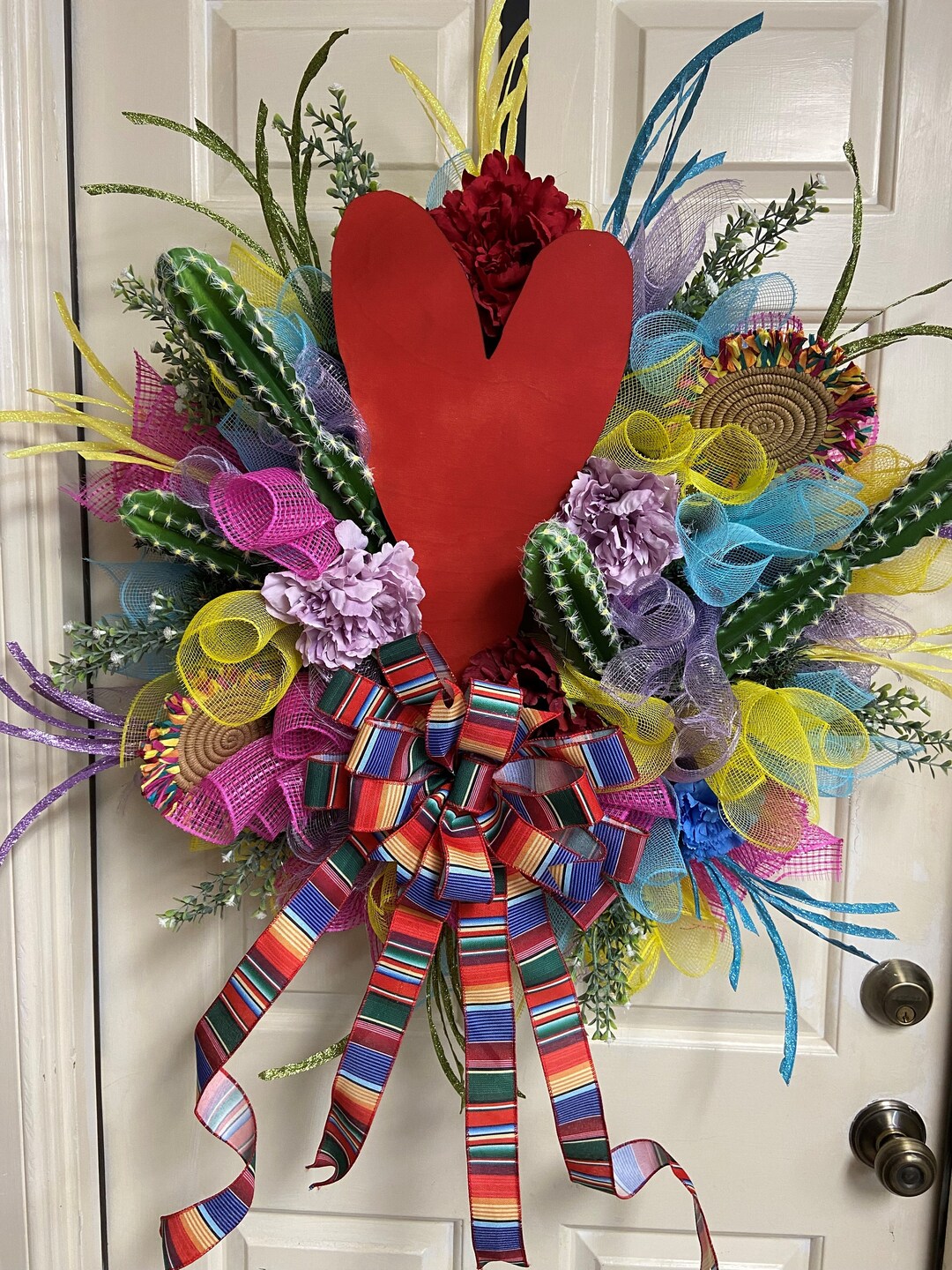 Cinco De Mayo Wreath, Mexican Celebration Wreath, Mexico Decor ...