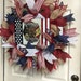 Firefighter Wreath, First Responder Wreath, American Wreath, Front Door ...