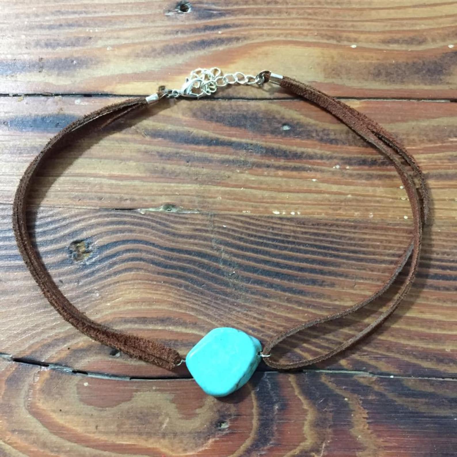 Choker Turquoise Turquoise Jewelry Choker Necklace Slab - Etsy