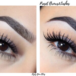 10 BROWS & LASHES Mobile/desktop Presets, Instagram Beauty Salon Lashmaker Filter, Brow Artist ...