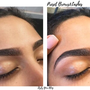 10 BROWS & LASHES Mobile/desktop Presets, Instagram Beauty Salon Lashmaker Filter, Brow Artist ...