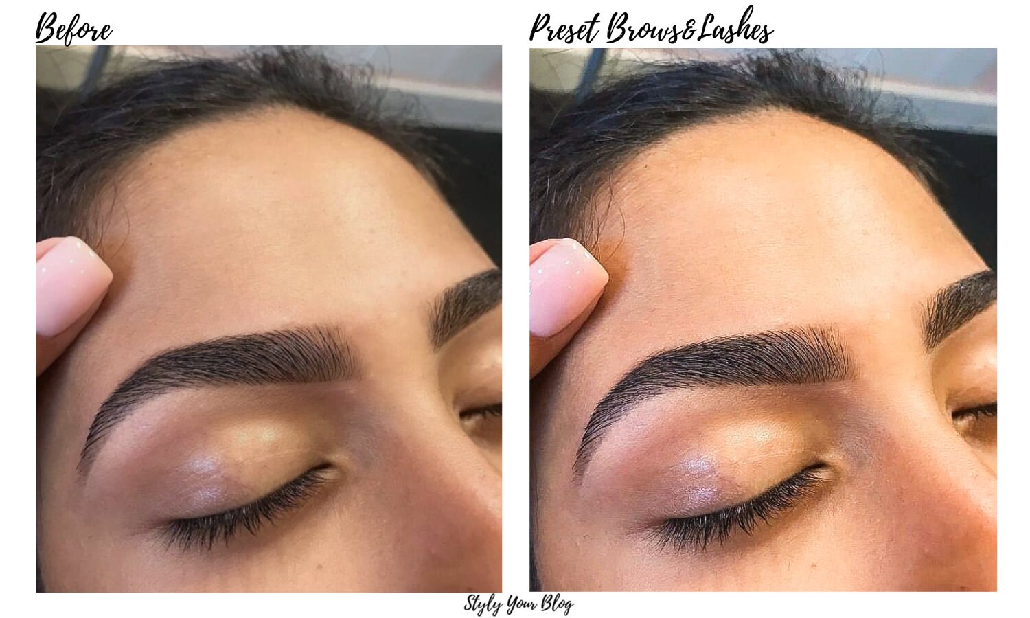 10 BROWS & LASHES Mobile/desktop Presets Instagram Beauty | Etsy