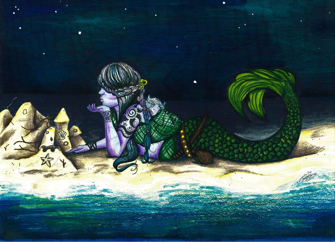 Babywearing Mermaid - Etsy