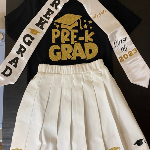 Graduation Skirt Set - Etsy
