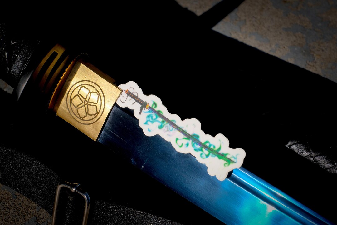 Poison Katana Sword Sticker - Etsy