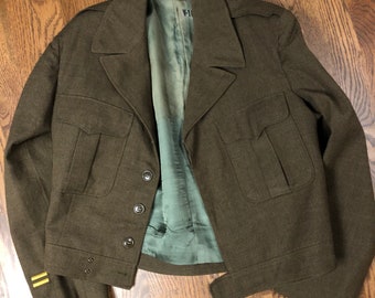 Wool Eisenhower Jacket - Etsy