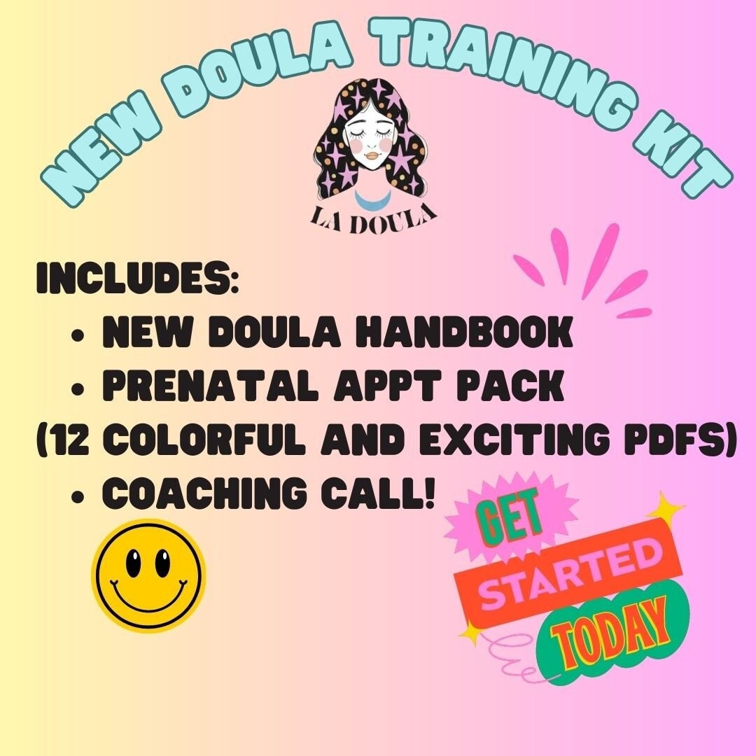 New Doula Training Kit With All the Paperwork and Coaching - Etsy