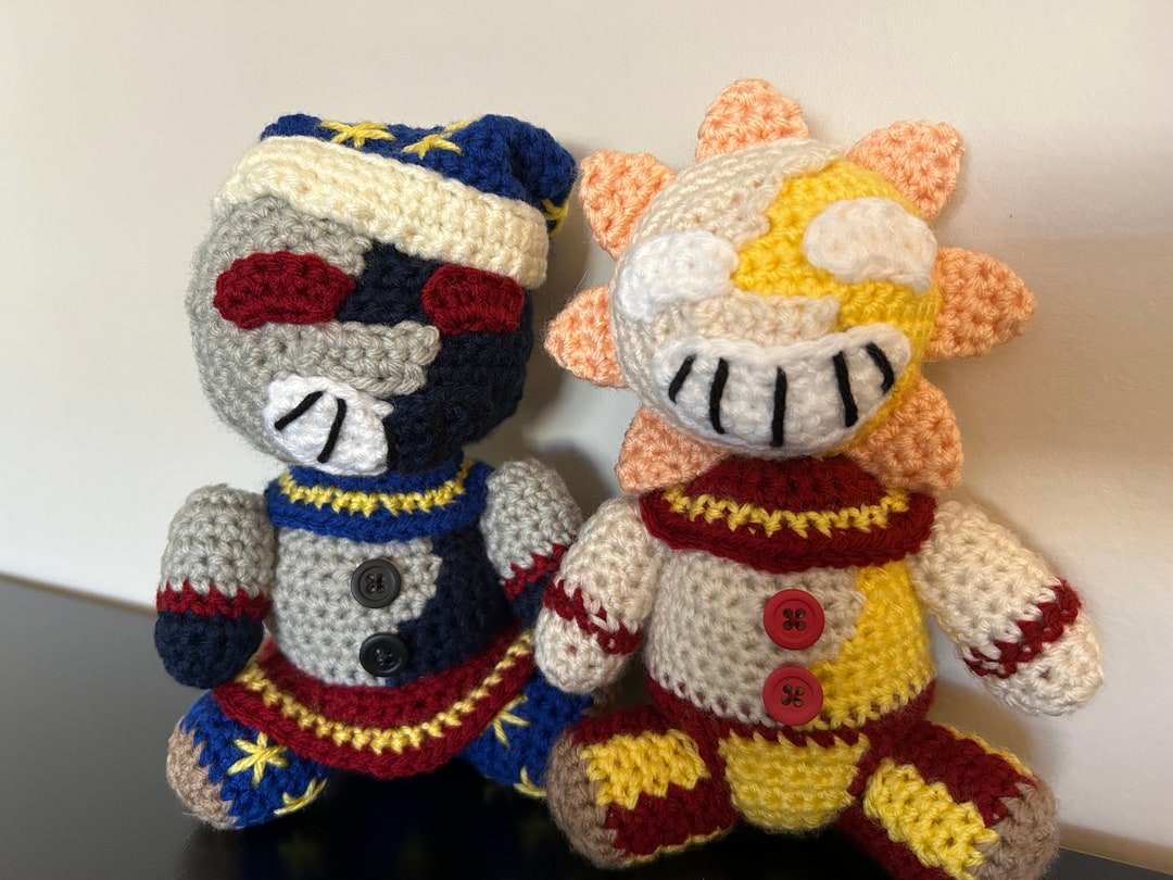 Crochet Five Nights at Freddy’s Sundrop/moondrop Plush - Etsy