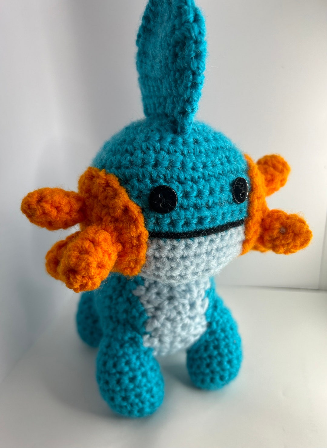 Crochet Mudkip Pokemon Plush - Etsy