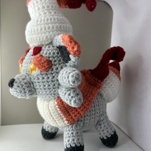 Crochet Hisuian Zorua Pokemon Plush - Etsy