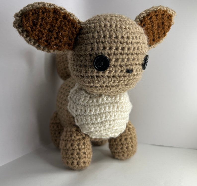 Crochet Eevee Pokemon Plush - Etsy