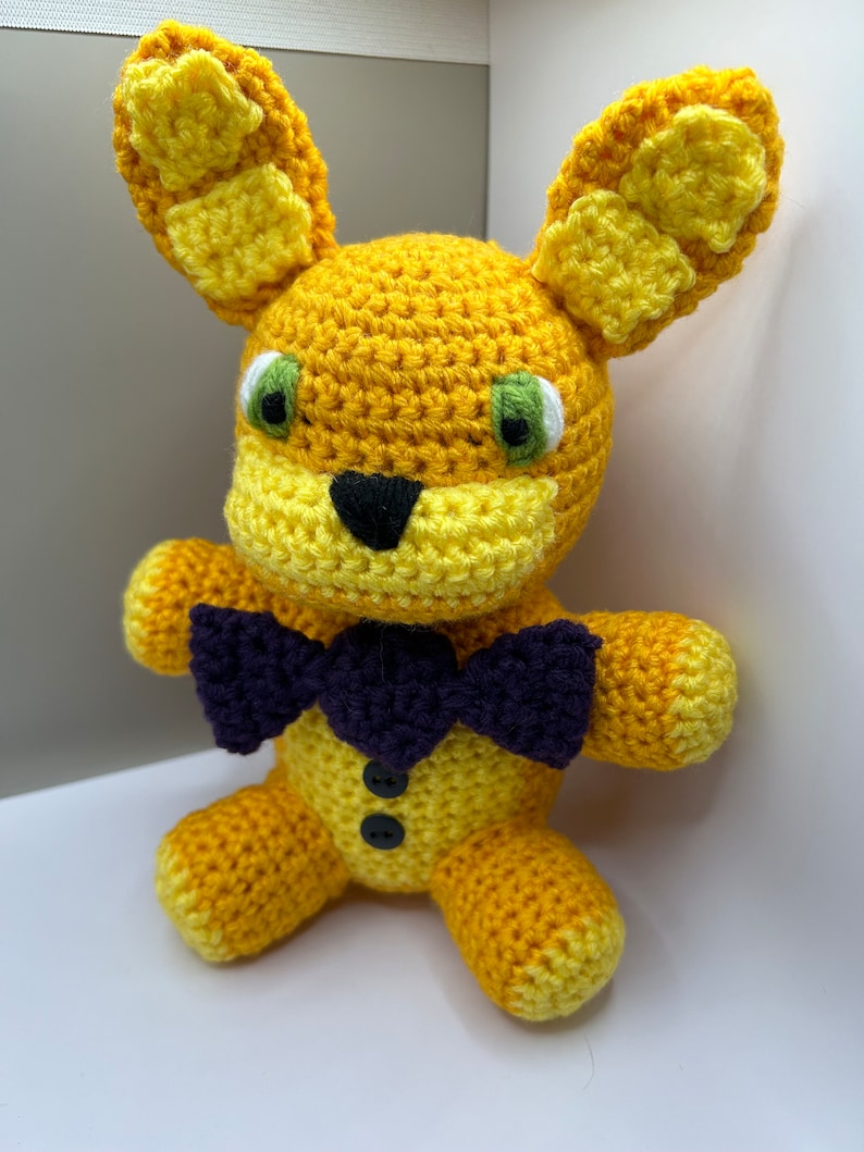 Crochet Five Nights at Freddy’s Spring Bonnie/fredbear/crying Child ...