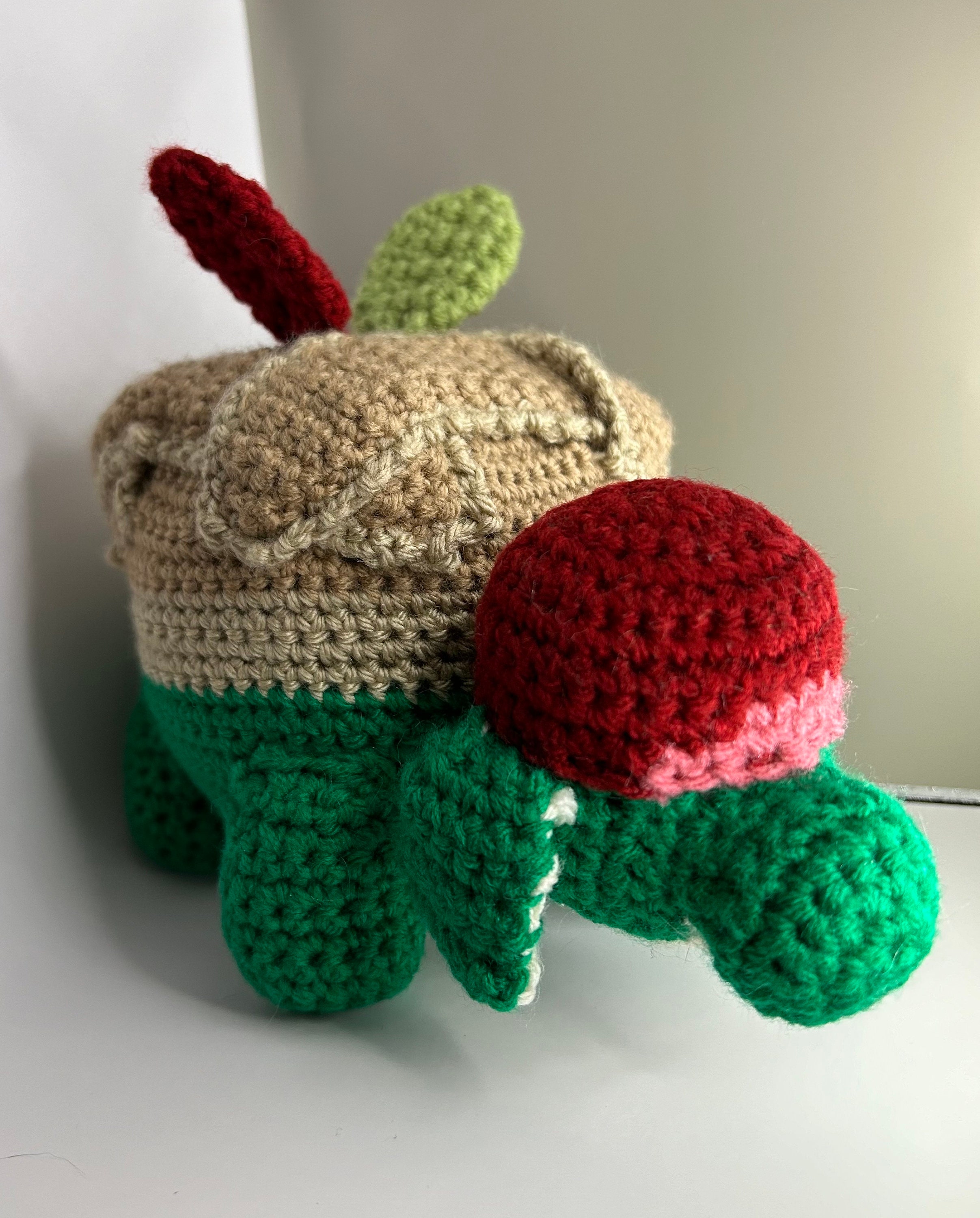 Crochet Applin/flapple/appletun Pokemon Plush - Etsy