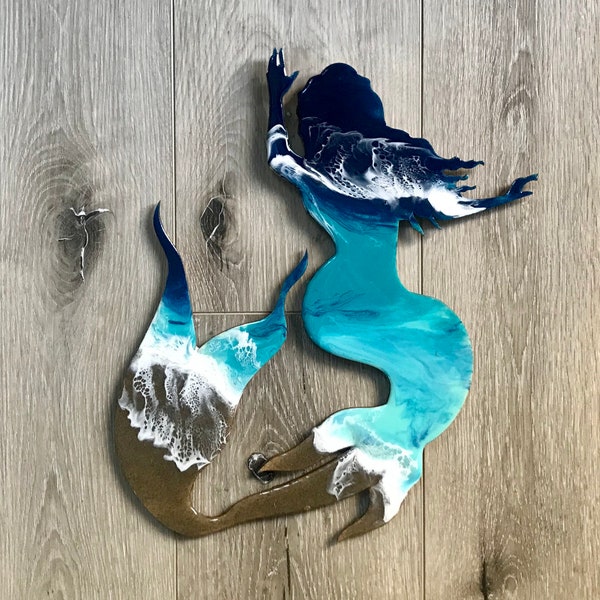 Resin Mermaid - Etsy
