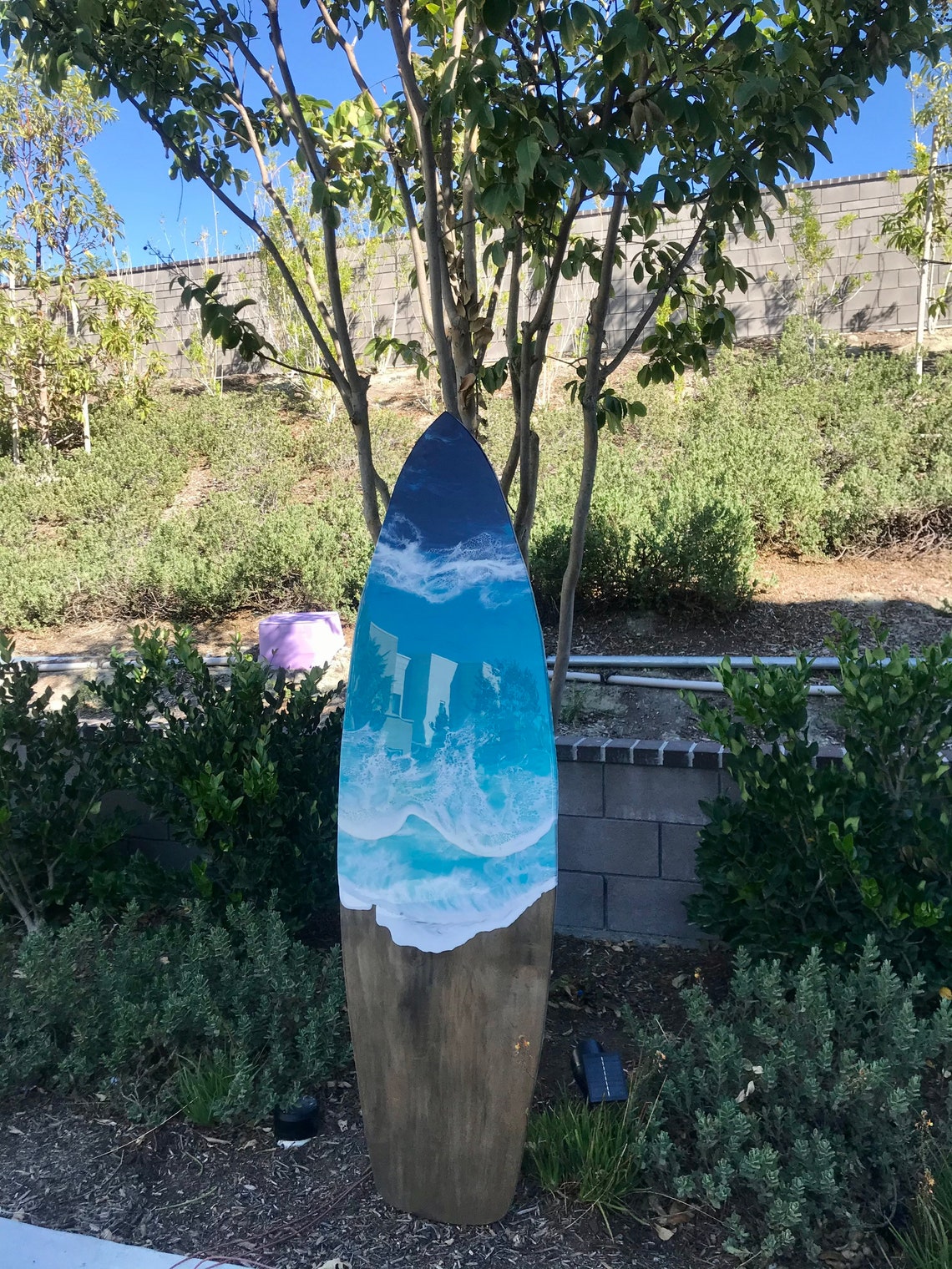 6 Surfboard Beach Resin Shaped Wall Art Surfboard Decor - Etsy