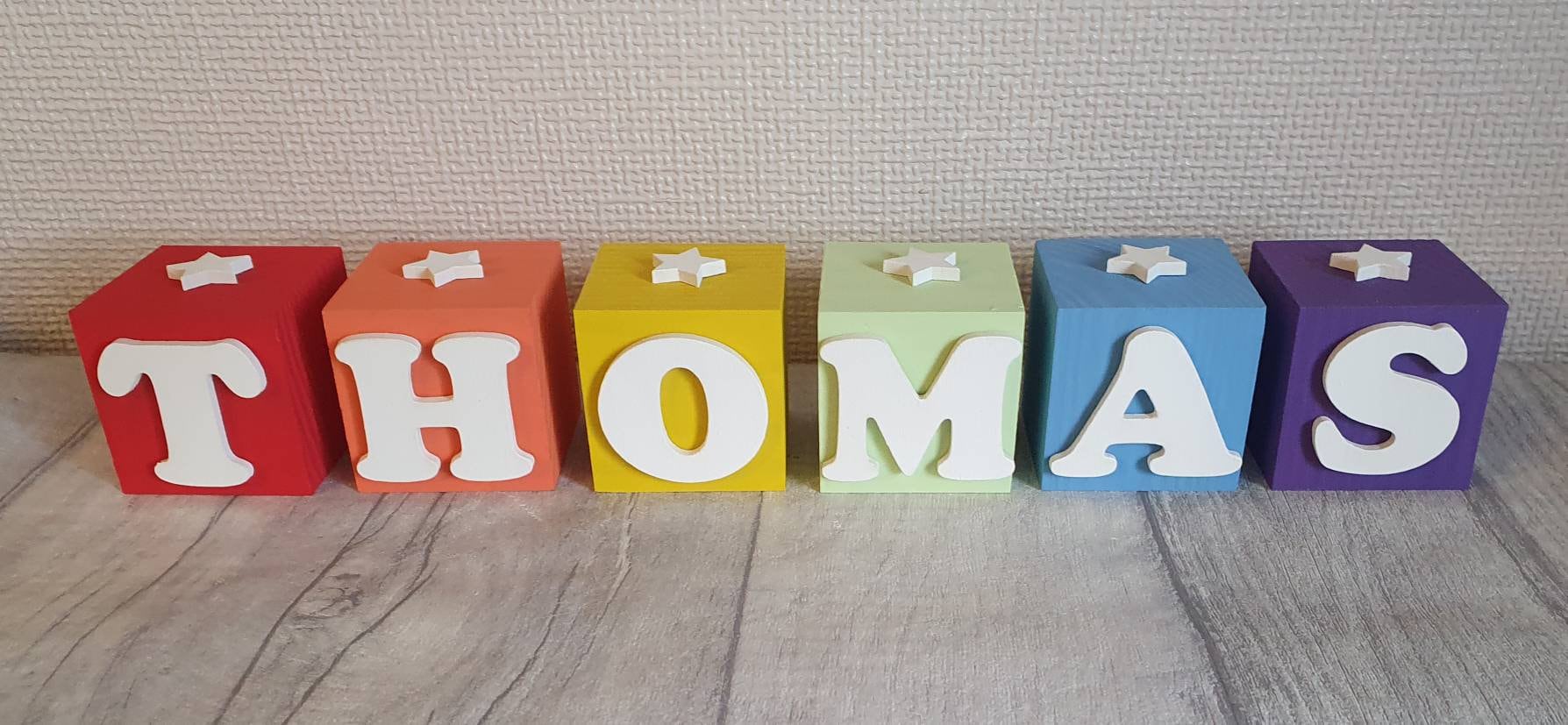 Name Blocks Nursery Decor - Etsy UK