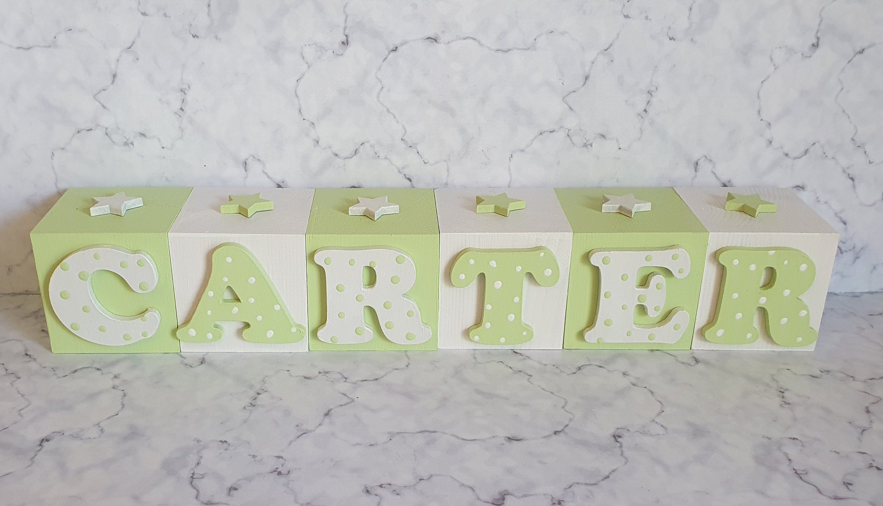 Name Blocks - Nursery Decor - Etsy UK
