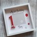 Personalised 1st Birthday Keepsake Photo Frame - First Birthday Gift ...