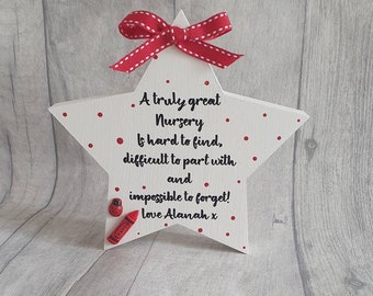 Nursery Leavers Gift - Etsy UK