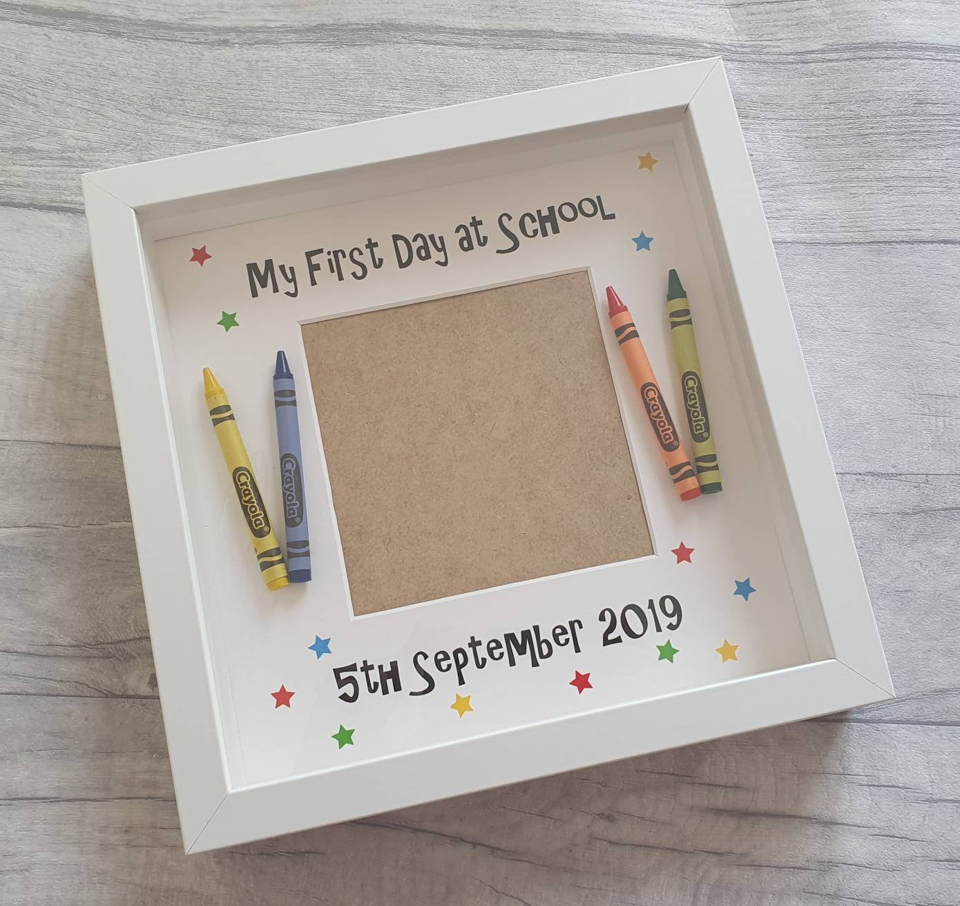 First Day at School Frame 1st Day at School Keepsake - Etsy UK