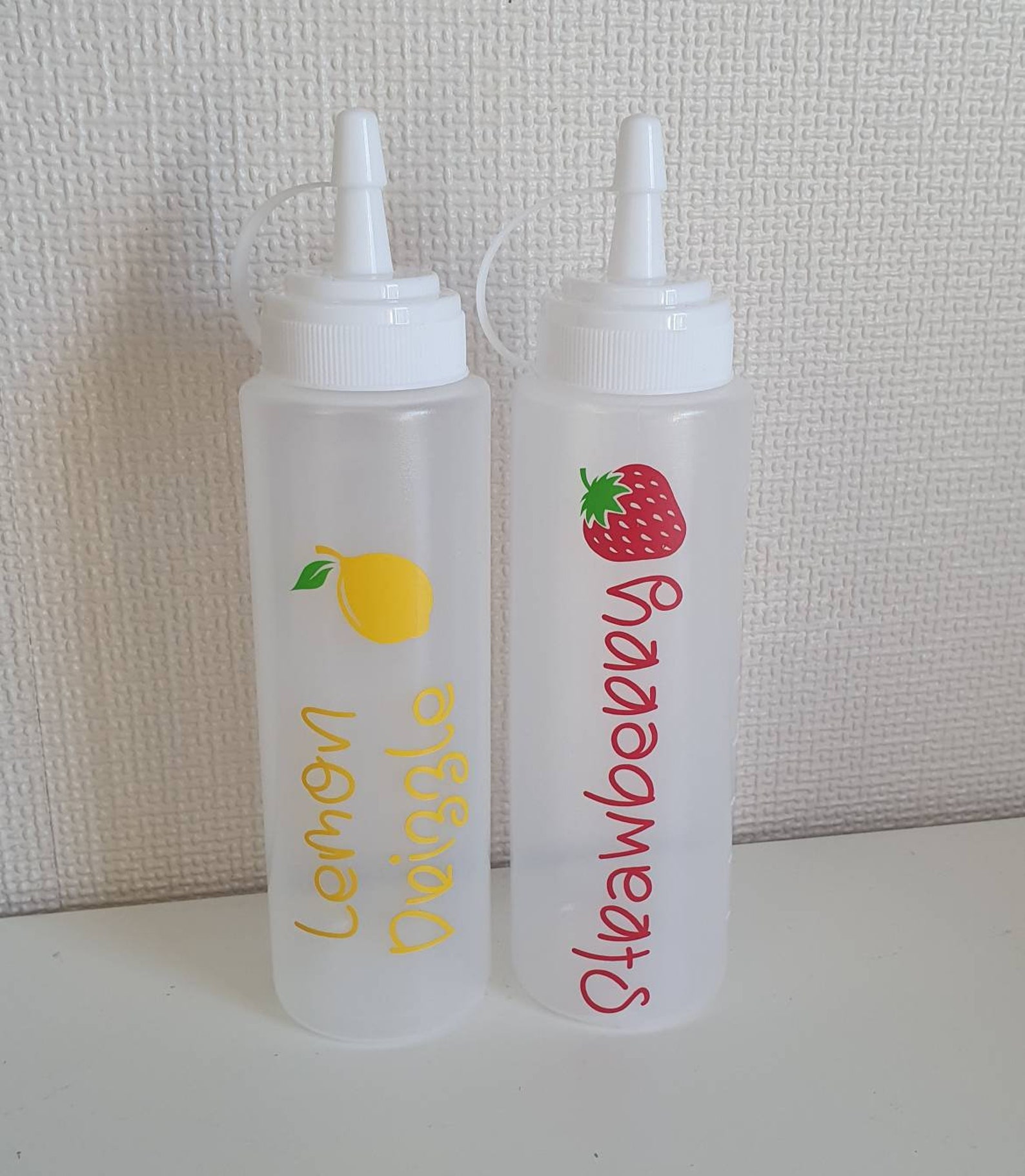 Personalised Condiment Squeezy Bottles Sauce Bottles - Etsy