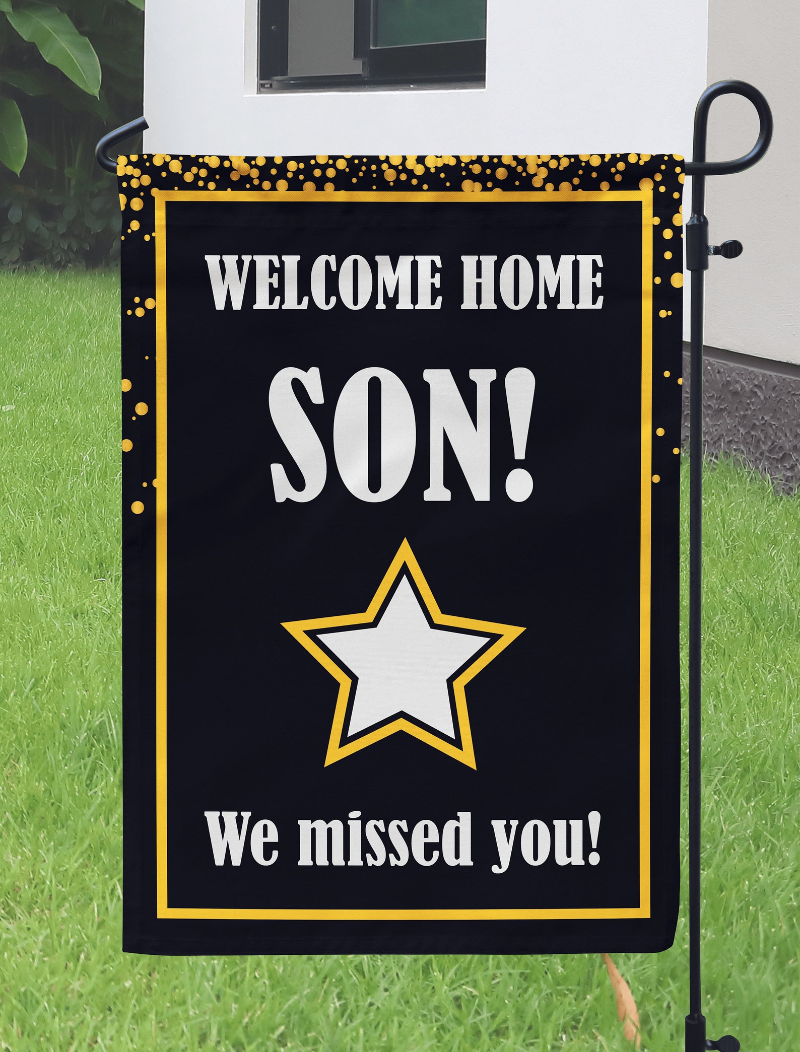 Welcome Home Military Flag Welcome Home Hero Banner | Etsy