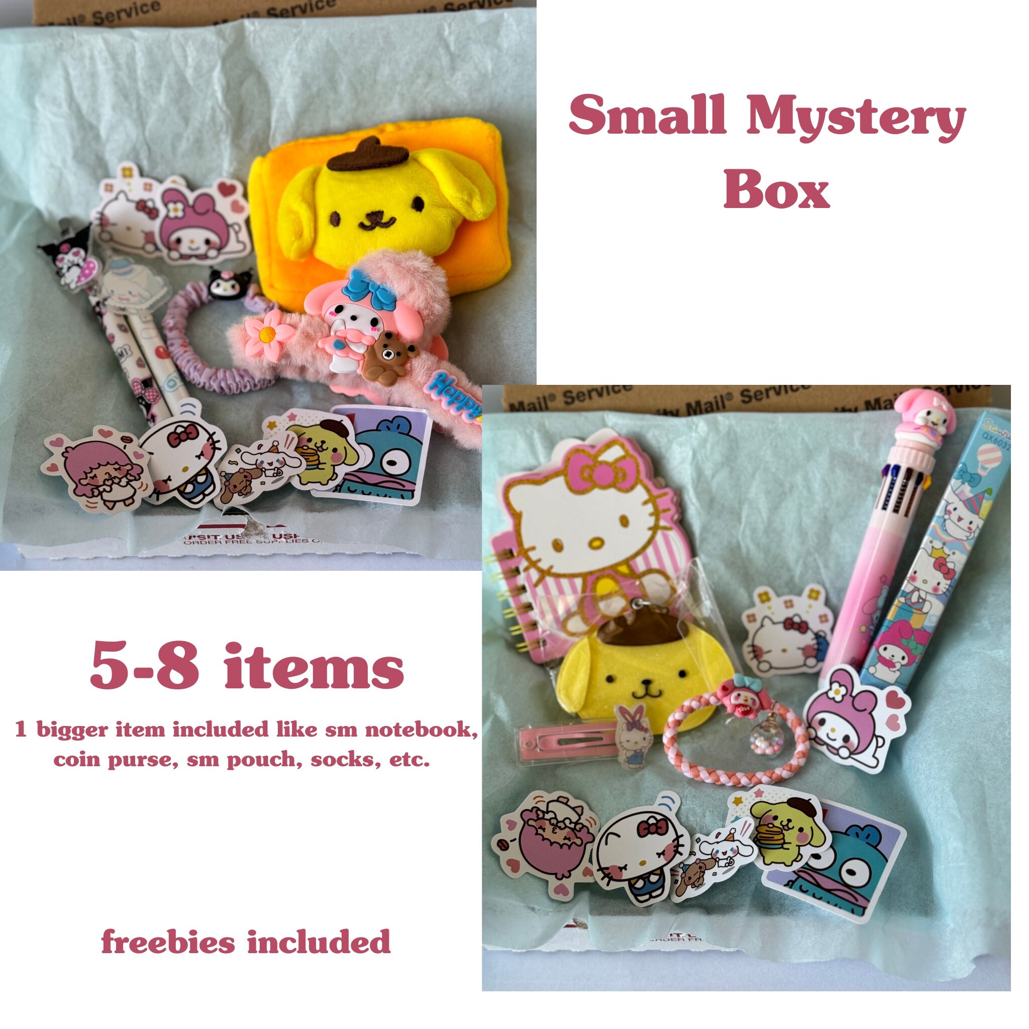 Sanrio Small Mystery Box, Kawaii Japan Mystery Boxes, Cute Gifts Set ...