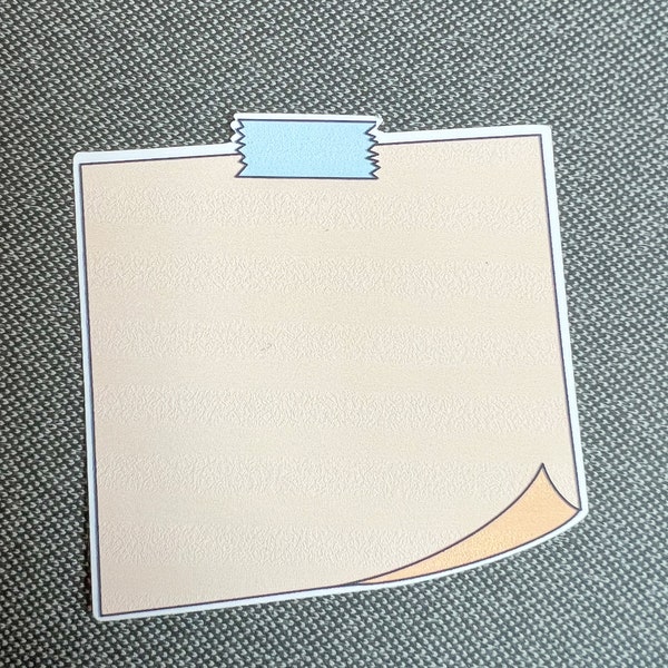 Blank Sticker - Etsy