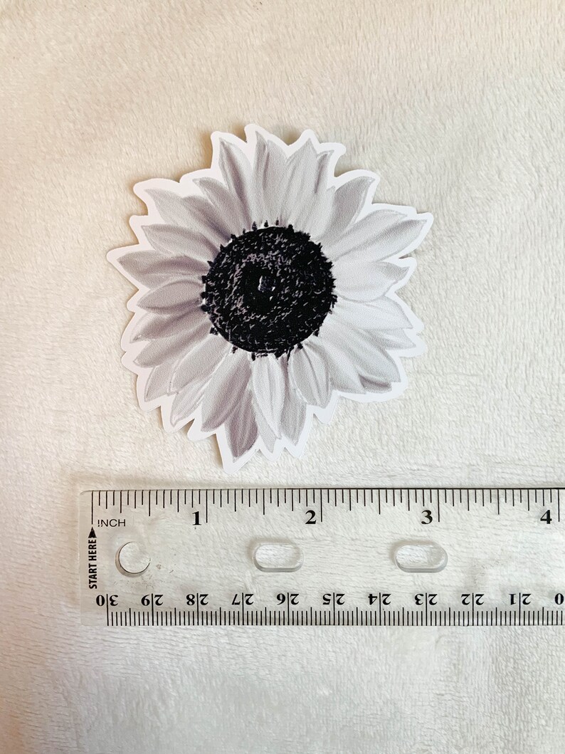 Sunflower large Sticker - Etsy