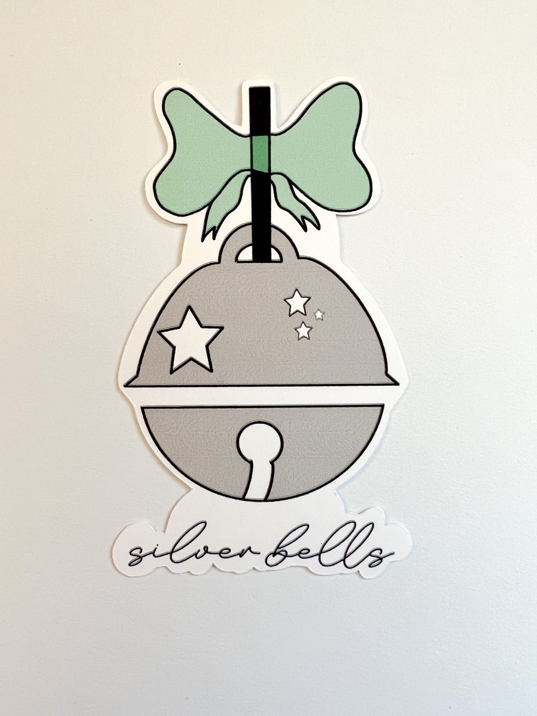 Silver Bells sticker - Etsy