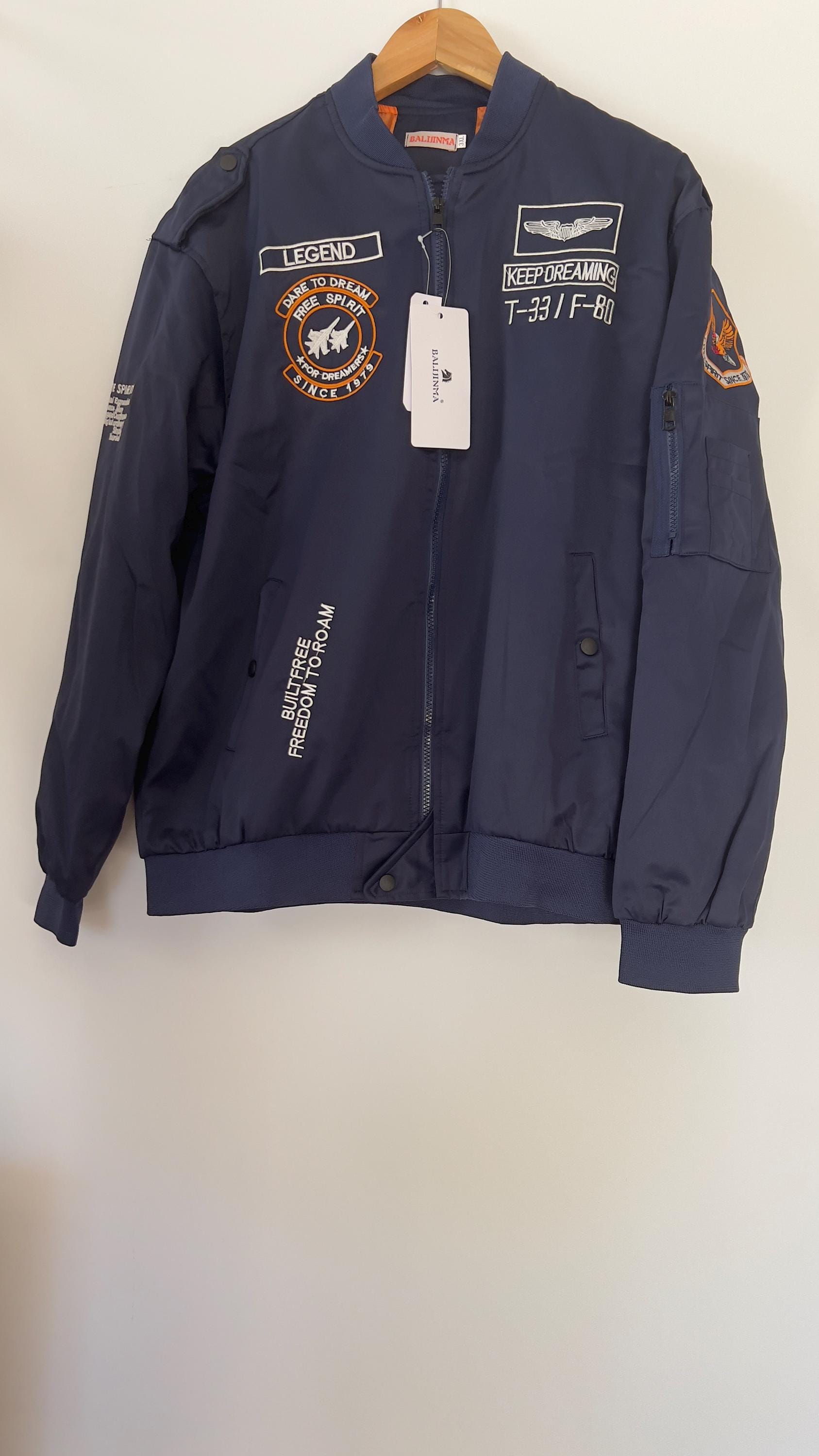 BALIJINMA LEGEND American Bomber Jacket - Etsy